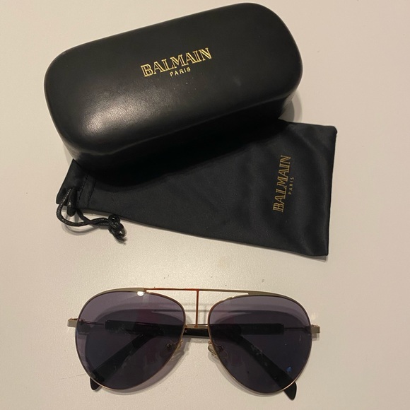 Balmain | Accessories | Balmain Aviator Sunglasses | Poshmark